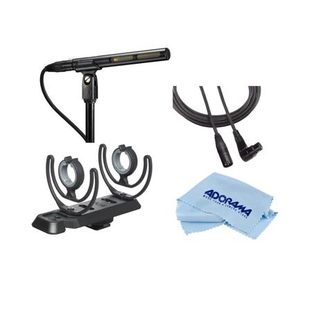 Audio-Technica AT875R Line + Gradient Condenser Microphone and DSLR ...