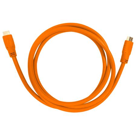 Aurora 6.6' HDMI 2.0a 18Gbps Cable, Orange CA-HDMI-ORG-2 - Adorama