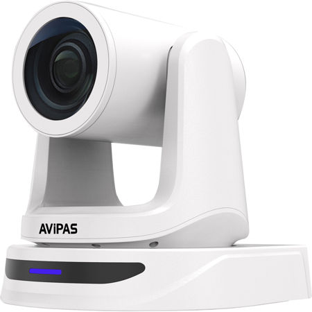 AViPAS AV-2020 Full HD All-In-One 20x PTZ Camera with PoE+, White AV-2020W