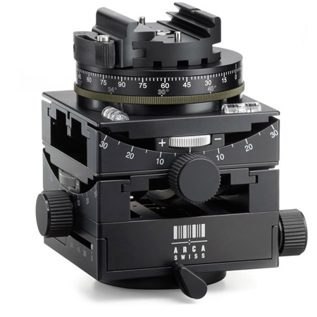 Arca Swiss C1 Cube Geared Tripod Head with clicPan and flipLock Quick ...