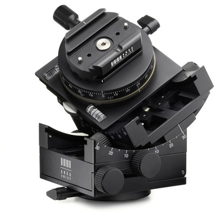 Arca Swiss C1 Cube Geared Tripod Head with clicPan and Classic Quick ...