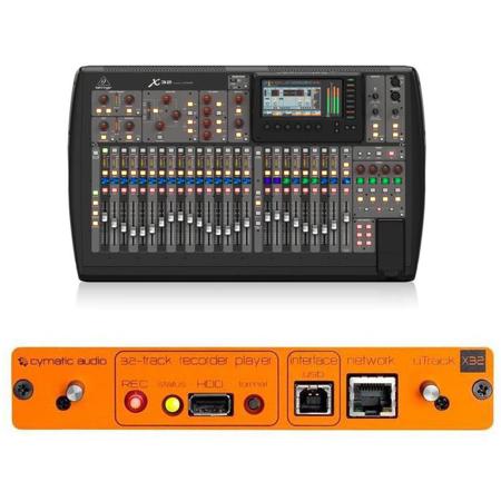 Behringer X32 32-Channel Digital Mixing Console With Cymatic uTrack-X32 ...