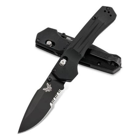 Benchmade Mini Vallation Axis Assist Folding Knife with Serrated Edge ...