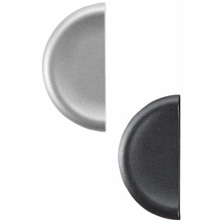 Bosch Flush End Cap, 50 Pieces, Silver - Adorama