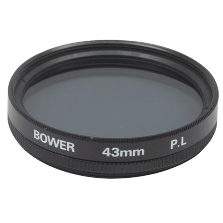 Bower 43mm Linear Polarizer Filter - Adorama