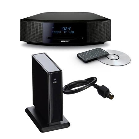 Bose Wave Music System IV with Remote, Espresso Black W/Bose Wave Music ...