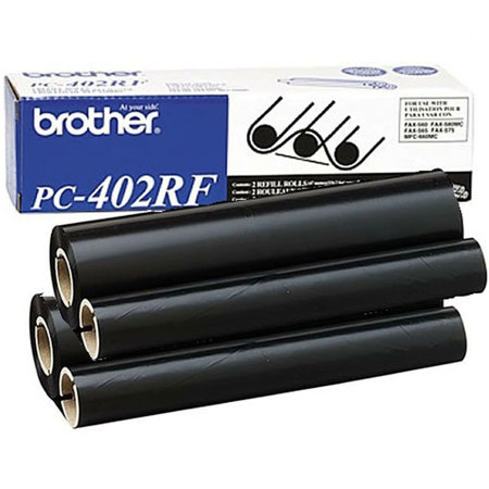 Brother 2-Pack of Refill Ribbon Rolls for PC-401 or PC-501 PC402RF