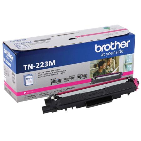 Brother TN223 Standard-Yield Toner Cartridge, 1300 Pages Yield, Magenta ...