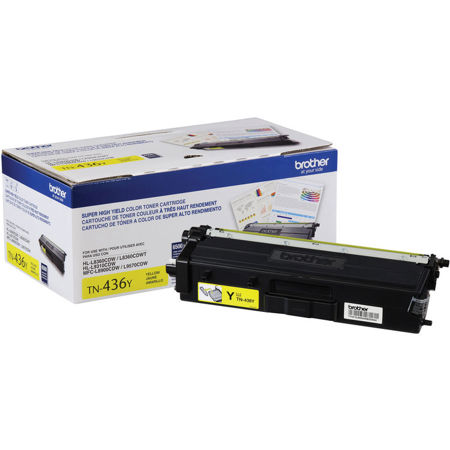 Brother TN436 Super High Yield Toner Cartridge, Up to 6500 Pages ...