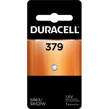 Duracell D379 1.5V Silver Oxide Battery for Watch/Electronic - Adorama