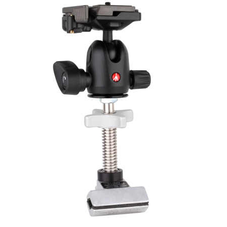 Cardellini Manfrotto 494 Mini Ball Head with QR Plate & MMC Mini Mic ...