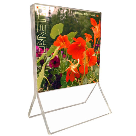 Canetti Slim Magnet Frame, 4x4", Clear - Adorama