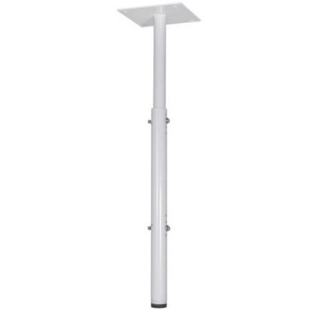 Chief CMA100 8" Ceiling Plate with Adjustable 1.5" NPT Column, White