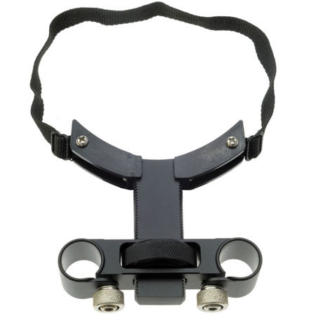 Cavision Lens Support with Trimmer Knob & Strap for 15mm Rods RLSB1560