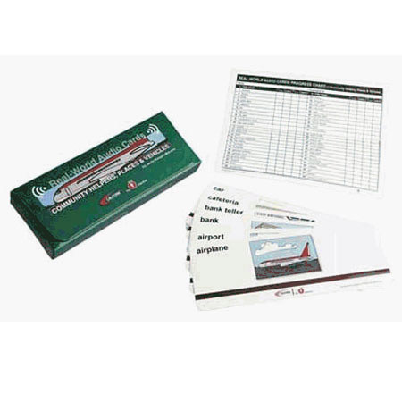 Califone Community Helpers, Places & Vehicles Cards - Adorama
