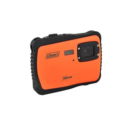 Coleman Xtreme C6WP 12MP HD Underwater Digital & Video Camera, Orange