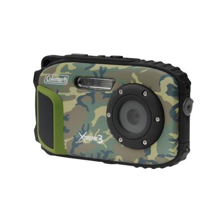 Coleman Xtreme3 C9WP 20MP Waterproof and Dust-Proof Digital Camera, Camo