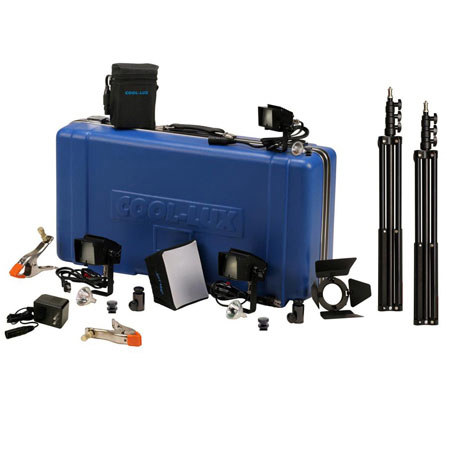 Cool-Lux LK2255 Mini-Cool AC/DC Video Travel Kit LK2255 - Adorama