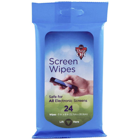 Falcon Dust-Off Touch Screen Wipes, 24 Count Pouch - Adorama