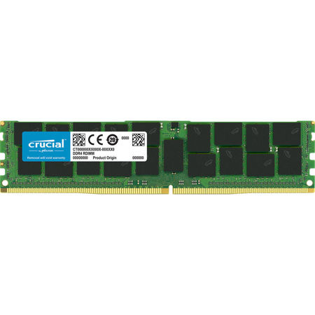 Crucial 16GB RDIMM Memory Module, Dual Ranked, x4 Based - Adorama