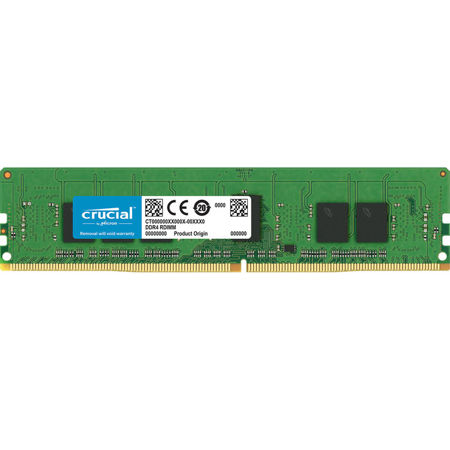 Crucial 4GB 288-Pin RDIMM DDR4 (PC4-21300) Memory Module, Registered
