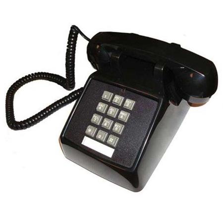 Cortelco 250000VBA20MD Desk Value Line Corded Telephone, Black 2500-MD-BK