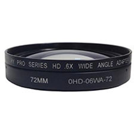Century Optics 0.6x HD Wide Angle Adapter, 72mm Thread 0HD06WA72