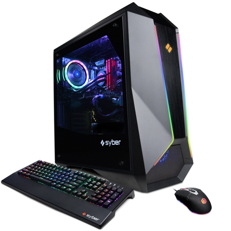 CyberPowerPC Syber Magna SMG9EX, i7-9700K, 16GB, 3TB HDD+480GB SSD, GTX ...