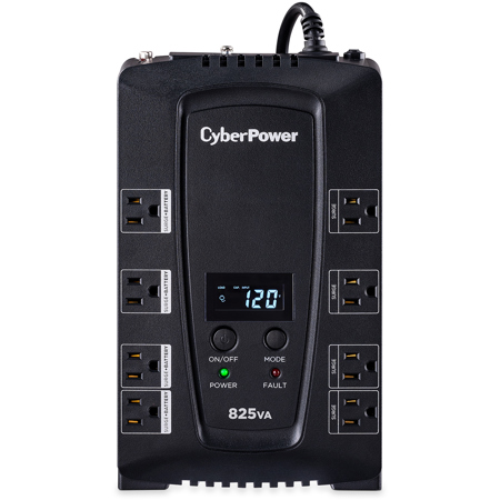 CyberPower CP825LCD Intelligent LCD 825VA / 450W UPS CP825LCD