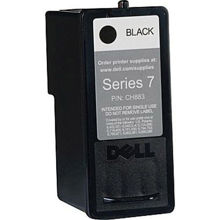 Dell Series 7 Ink Cartridge for 966/968/968w All-in-One Printer, Black