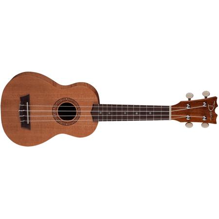 Dean Ukulele Soprano Mahogany Top Guitar, Satin Natural