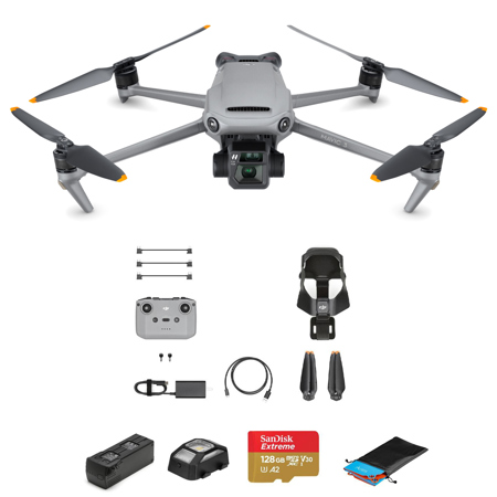 DJI Mavic 3 Drone with Extra Battery & Accessories Kit - Adorama