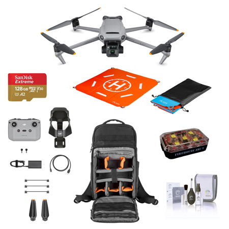 DJI Mavic 3 Drone Bundle with Essential Accessories Kit CP.MA.00000439. ...