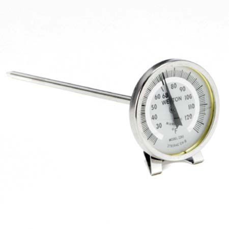 Weston Analog, Small Dial Faced Stem Thermometer WS2265 - Adorama