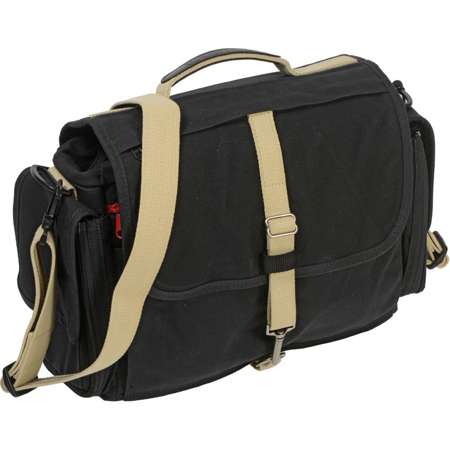 Domke Journalist Herald RuggedWear Camera Bag, Black/Sand - Adorama
