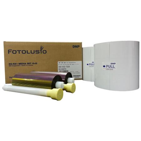 DNP RX1 Dyesub Printer Perforated Media 6x8/700 Prints (2 Rolls of 350)