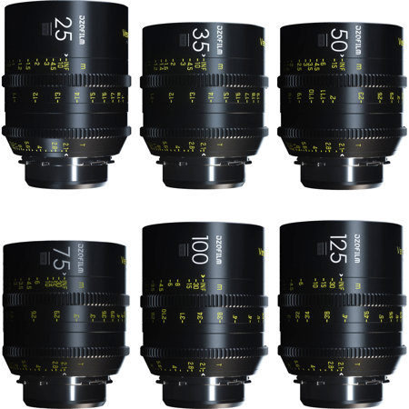DZOFILM Vespid Prime Cinema 6-Lens Kit A for PL & EF Mount DZO-V21A6PL