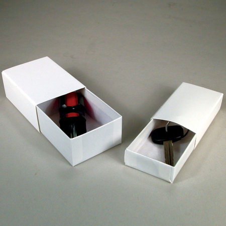 Evident 1.25x2x3" Small Evidence Boxes, 72 Pack, White EV4047C