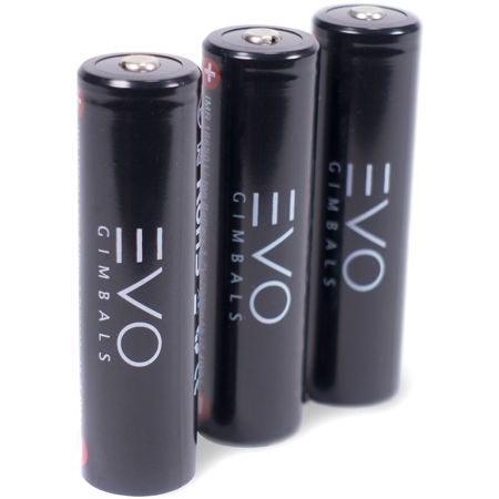EVO IMR 18650 Li-Ion Batteries for RAGE3, GP-PRO and Rage (Gen1), 3 Pack