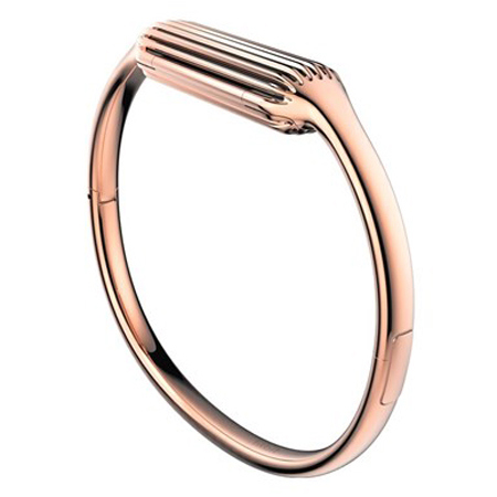 Fitbit Luxe Bangle Bracelet for Flex 2 Activity Tracker, Small, Rose Gold