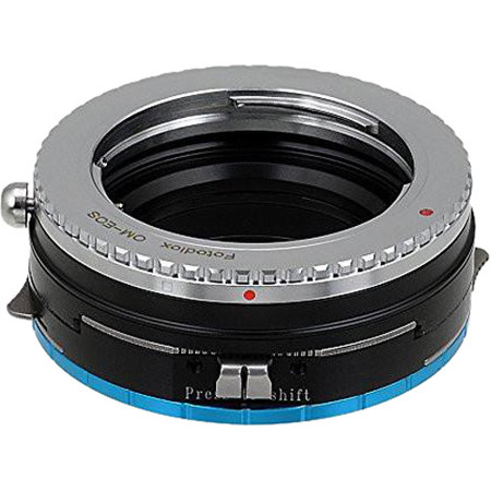 Fotodiox Pro Shift Mount Adapter for Olympus OM-Mount SLR Lens to Fuji ...