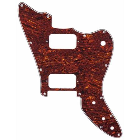 Fender 3-Ply 13-Hole Pickguard for Squier Jagmaster Guitars, Tortoise Shell
