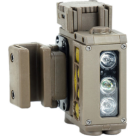 FoxFury HHC LED Tactical Light, 10-82 Lumens White Light, Olive Drab ...