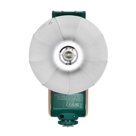 Flashpoint FlashBack Senior On-Camera Flash, Dark Green FP-LF-SM-FBS-DG