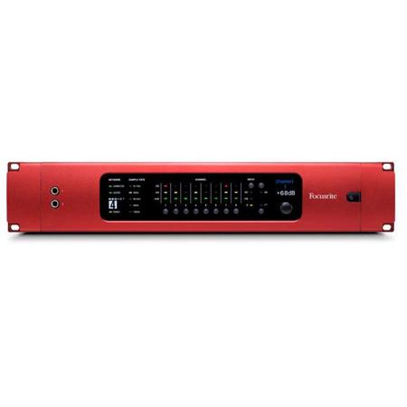 Focusrite Dante Equipped 8CH Remote Microphone Preamp Controlled Audio ...