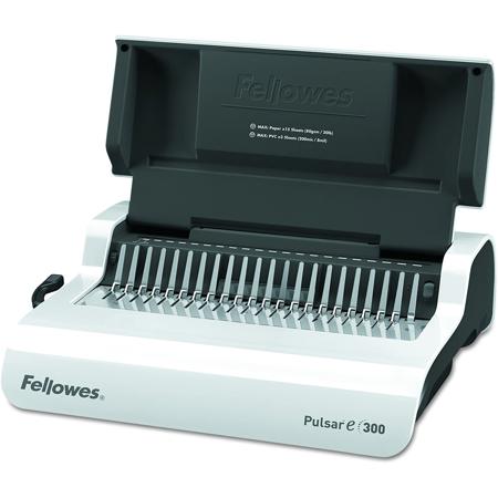 Fellowes Pulsar E Electric Comb Binding Machine, White 5216701