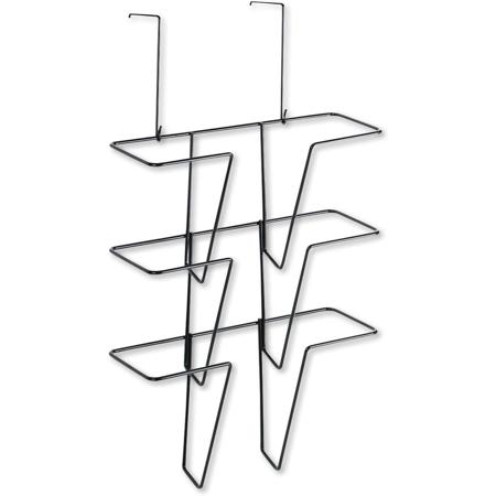 Fellowes Wire Partition Additions Triple File Pocket, Black - Adorama