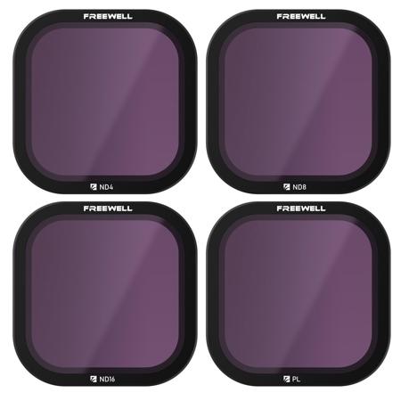 Freewell Standard Day Camera Lens Filters for GoPro Hero8, 4-Pack