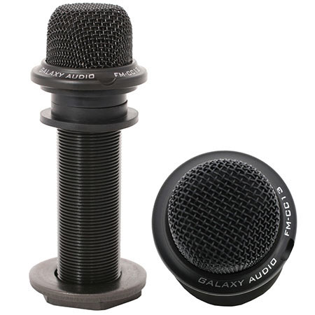Galaxy Audio FM-CC13 Cardioid Condenser Flush Mount Microphone