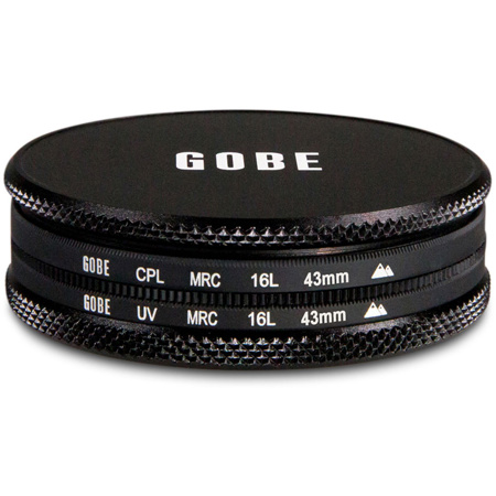Gobe The Duet 2Peak 43mm Japan Optics 16-Layer MRC UV and CPL Filter ...